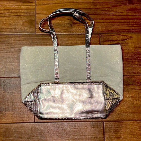 Victoria's Secret | Bags | Victorias Secret Gold Sequin Tote Bag | Poshmark